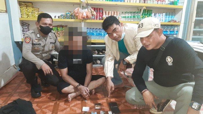 Personel Polsek Delta Pawan Tangkap Tersangka Kasus Narkoba Berikut