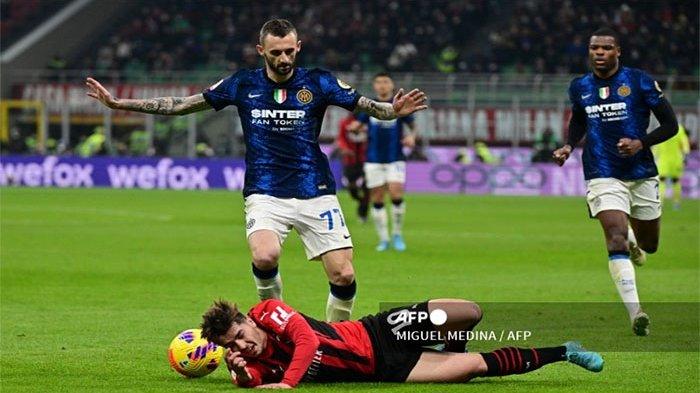 Hasil Ac Milan Vs Inter Milan Di Semifinal Coppa Italia 2022 Tadi Malam