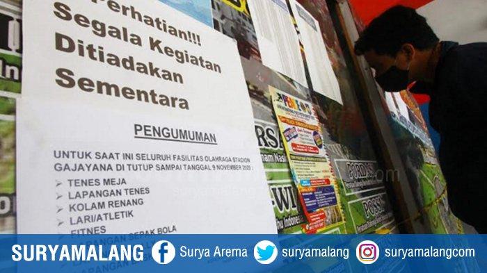 Kantor Disporapar Kota Malang di Stadion Gajayana Tutup, Kepala Dinas ... Kantor Disporapar Kota Malang di Stadion Gajayana Tutup, Kepala Dinas ...