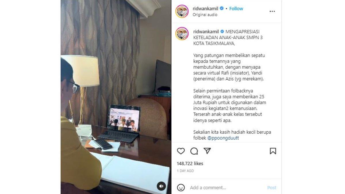 Viral Guru Smk Dipecat Buntut Kritik Ridwan Kamil Di Medsos Gubernur