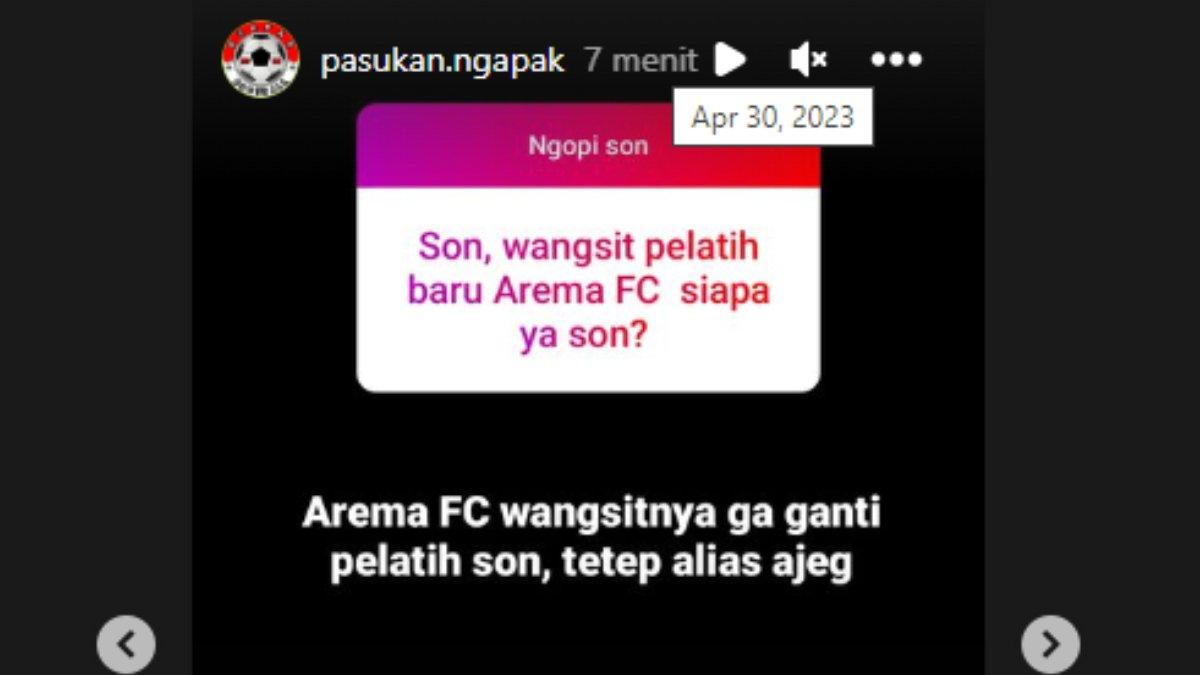 Aremania Setuju? Joko Susilo Rumornya Tetap Jadi Pelatih Kepala Arema ... Aremania Setuju? Joko Susilo Rumornya Tetap Jadi Pelatih Kepala Arema ...